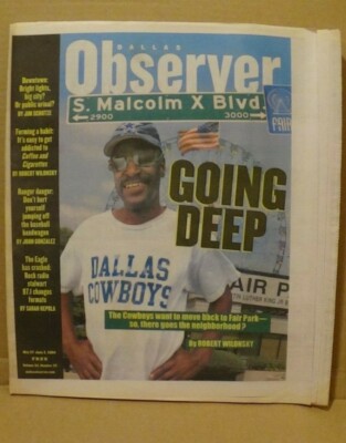 Dallas Observer Magazine May 2004 Cowboys Fair Park Rangers KEGL The ...