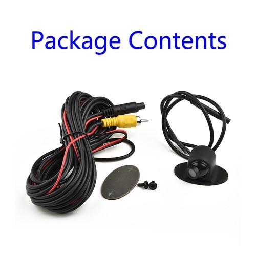12V Reverse Camera Black Car Parts Plastic Rearview Replacement Side ...