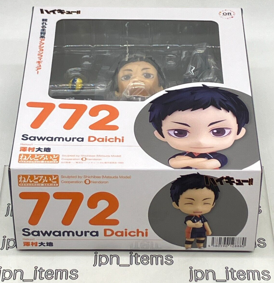 Daichi Sawamura Nendoroid 772 Haikyuu Action Figure Good Smile 2018 ...