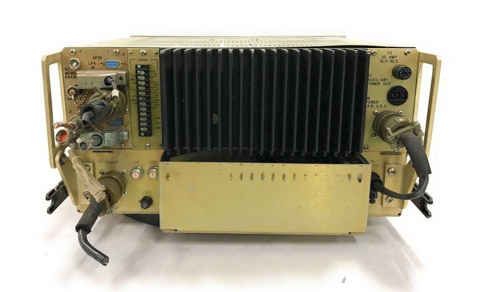 Vintage Military Harris RF-350K HF SSB Ham Radio Transceiver 10085-0700 ...