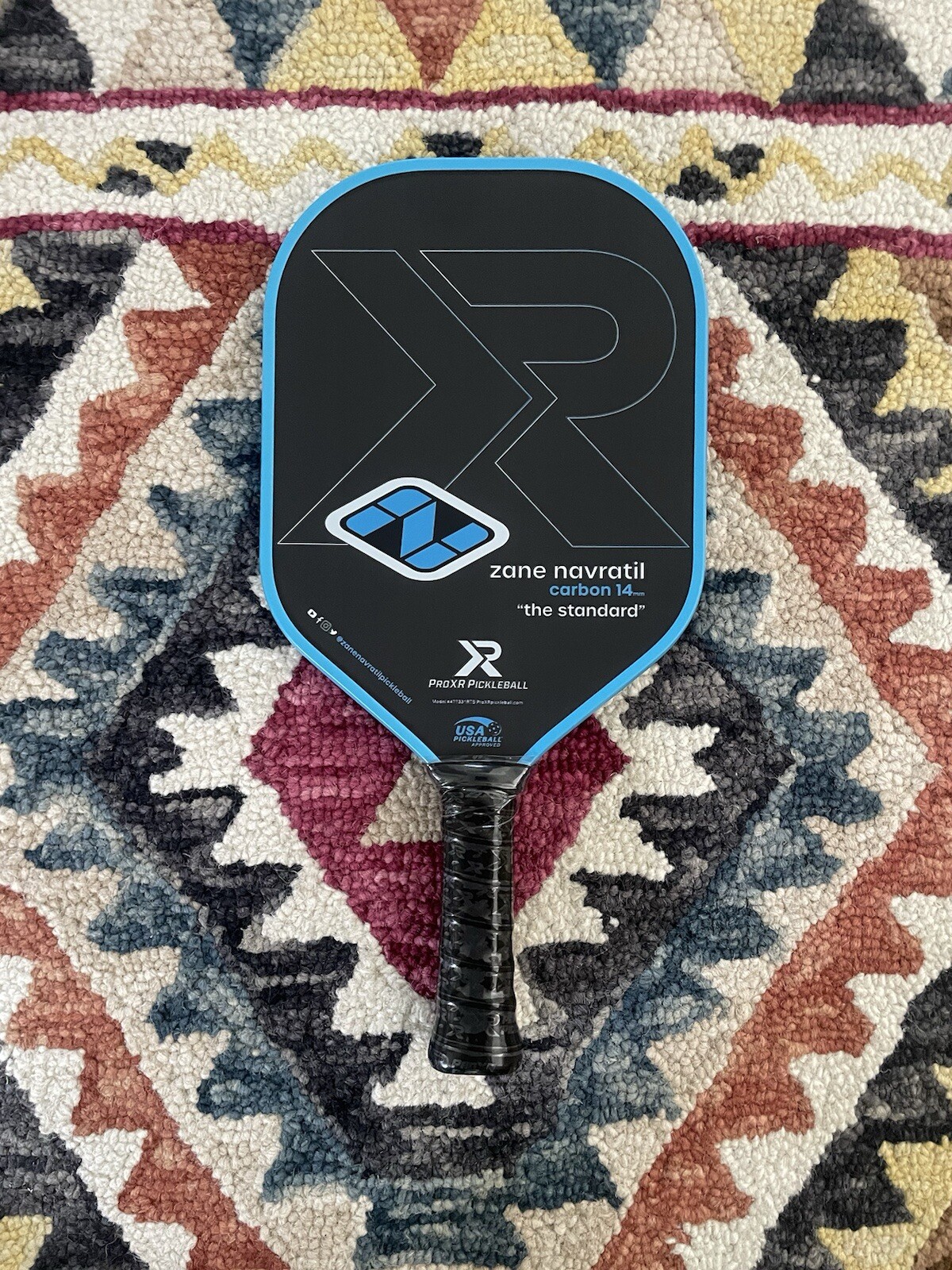 ProXR Pickleball Zane Navratil Signature 14mm Pro XR Paddle | eBay