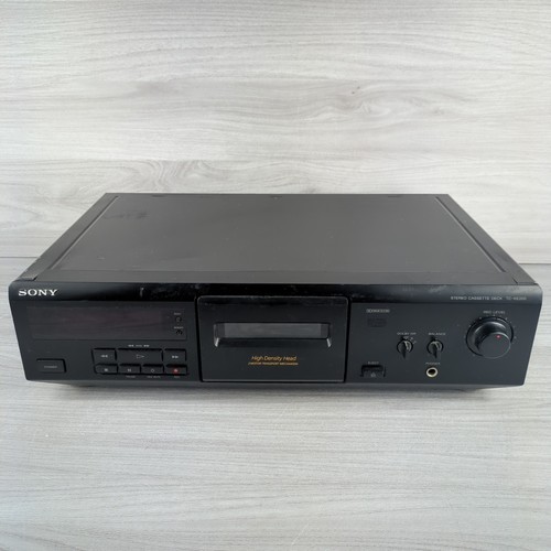 Sony TC-KE200 Stereo Cassette Deck Hi-Fi Separate Tape Player Tested ...