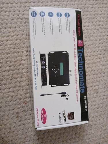 Technomate TM HD RF IR including remote eye and Sky IO link | eBay
