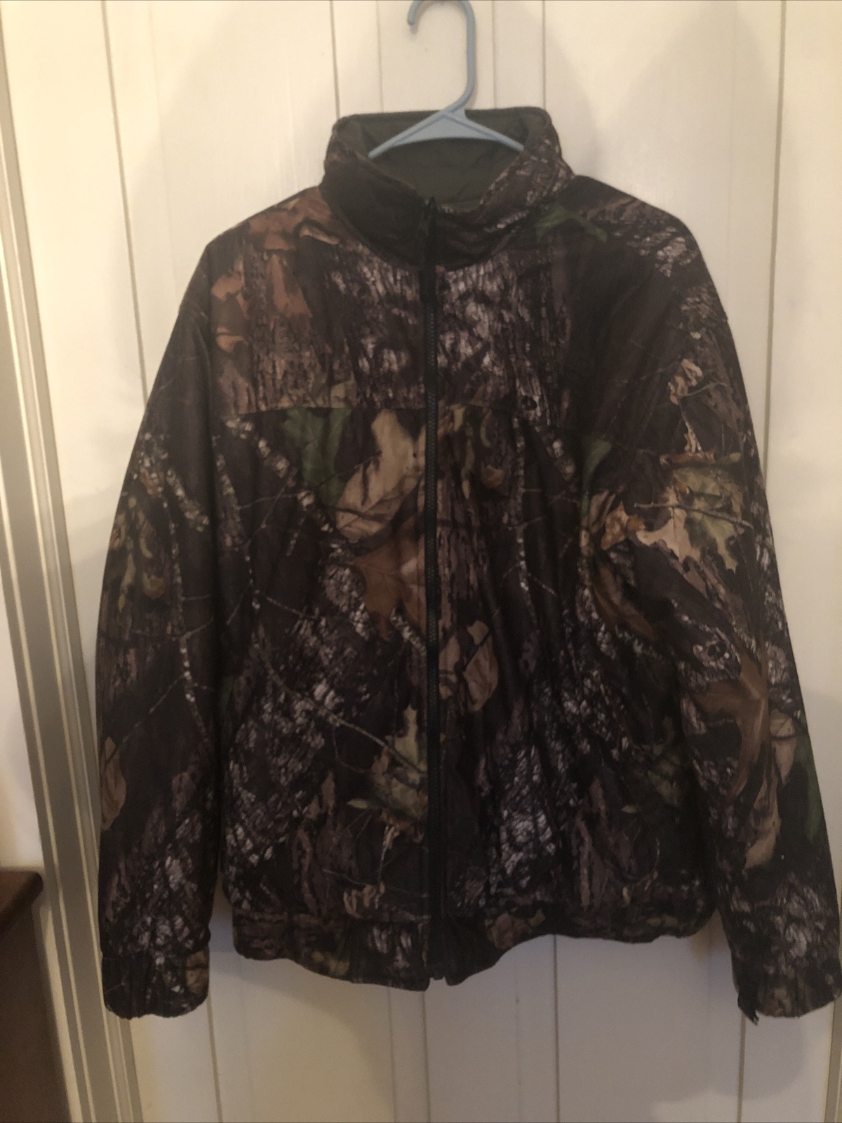 Field And Stream Reversible Insulated Hunting Jacket Mossy Oak Breakup ...
