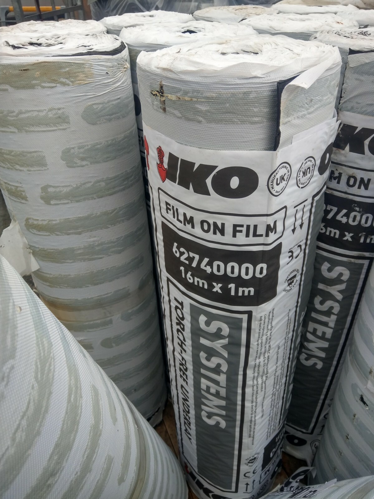 IKO High Performance Underlay Partially Bonded Self-Adhesive Roofing ...