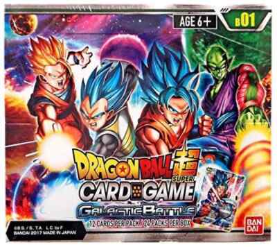 Dragon Ball Super Card Game Galactic Battle Booster Box Series 1 ...