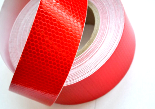 25m Truck Lorry Trailer HGV Red Refle Reflective Tape Sticker Decal ...
