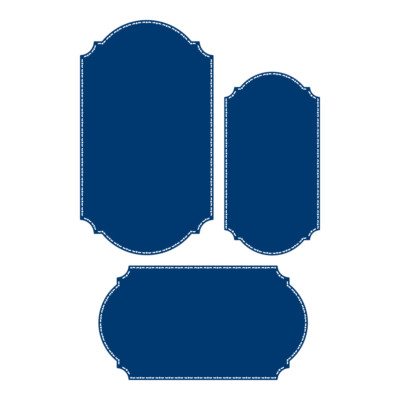 Tattered Lace Dies - Pin Dot Label Trio - NEW | eBay