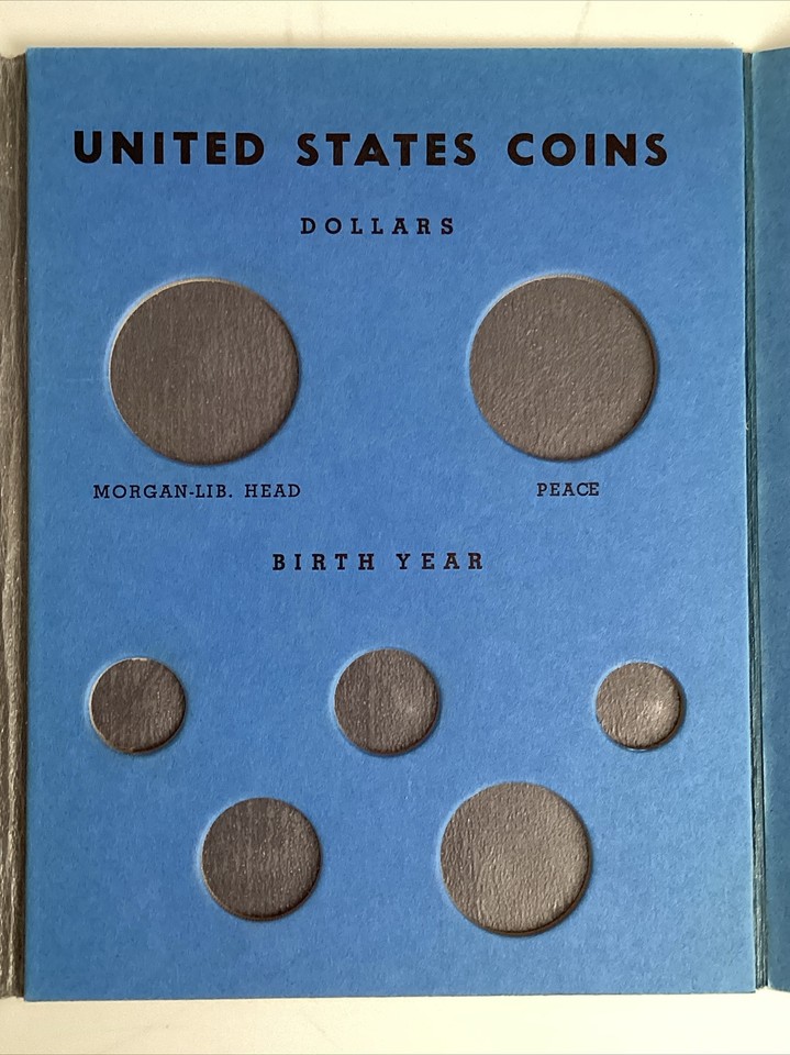 Whitman Coin Collecting Folders - New / Old Stock - Type Collection ...