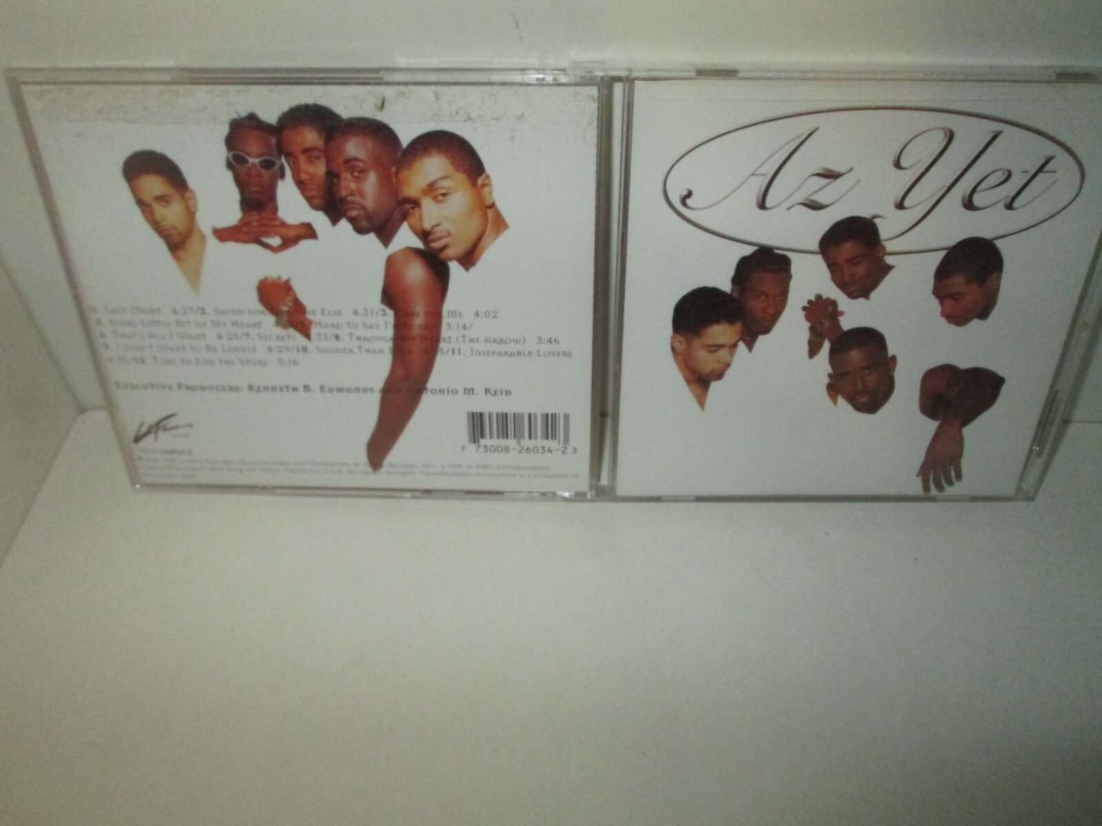 AZ YET - SELF TITLED rare R&B cd La Face Darryl Anthony SHAWN RIVERA 12 ...