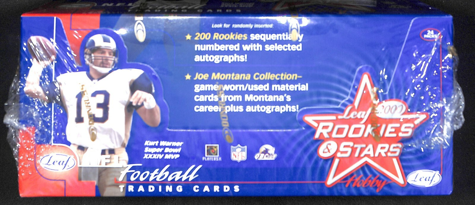 2000 Leaf Rookies and Stars Football Sealed Hobby Box | eBay