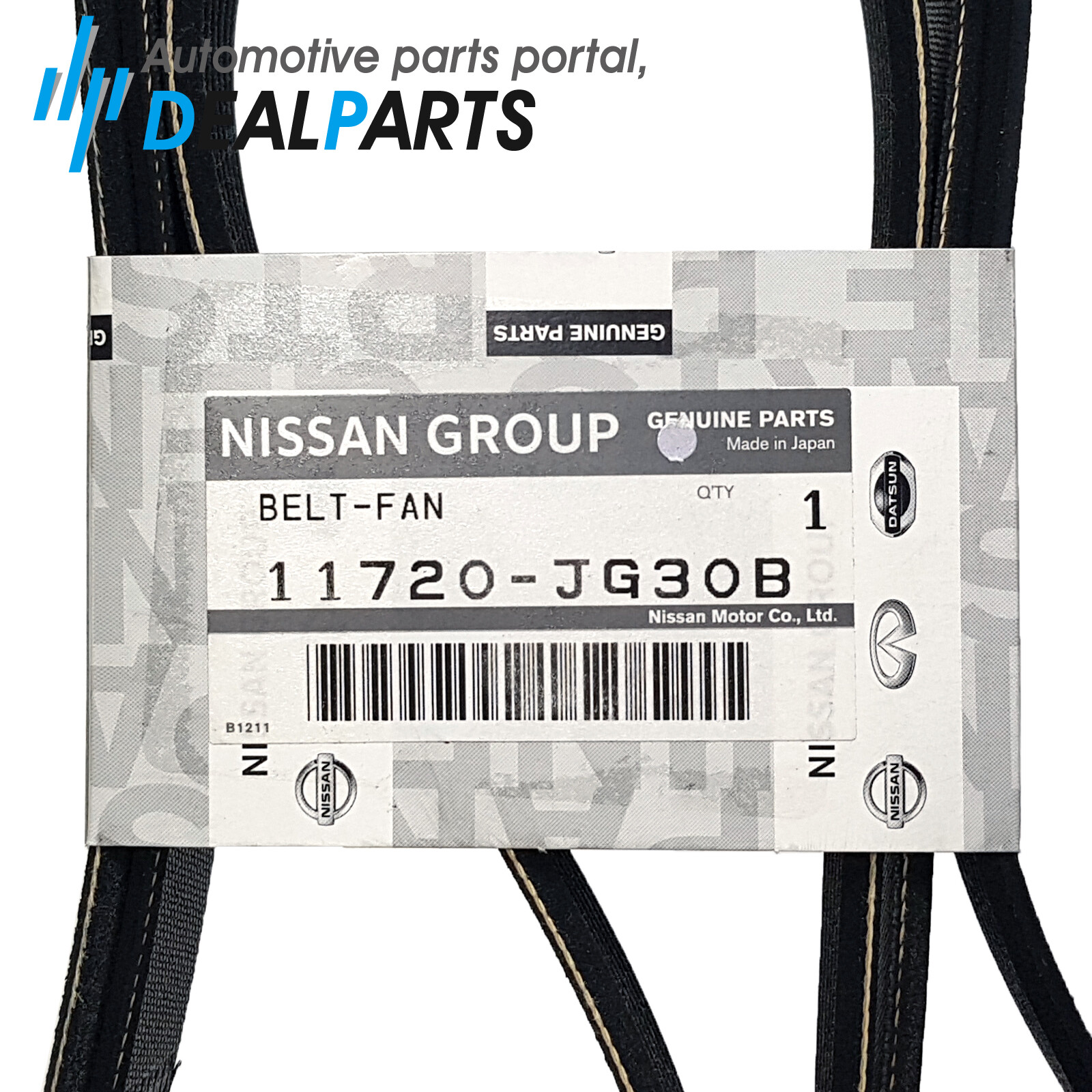 Nissan 11720JG30B Genuine OEM Serpentine Belt for sale online | eBay
