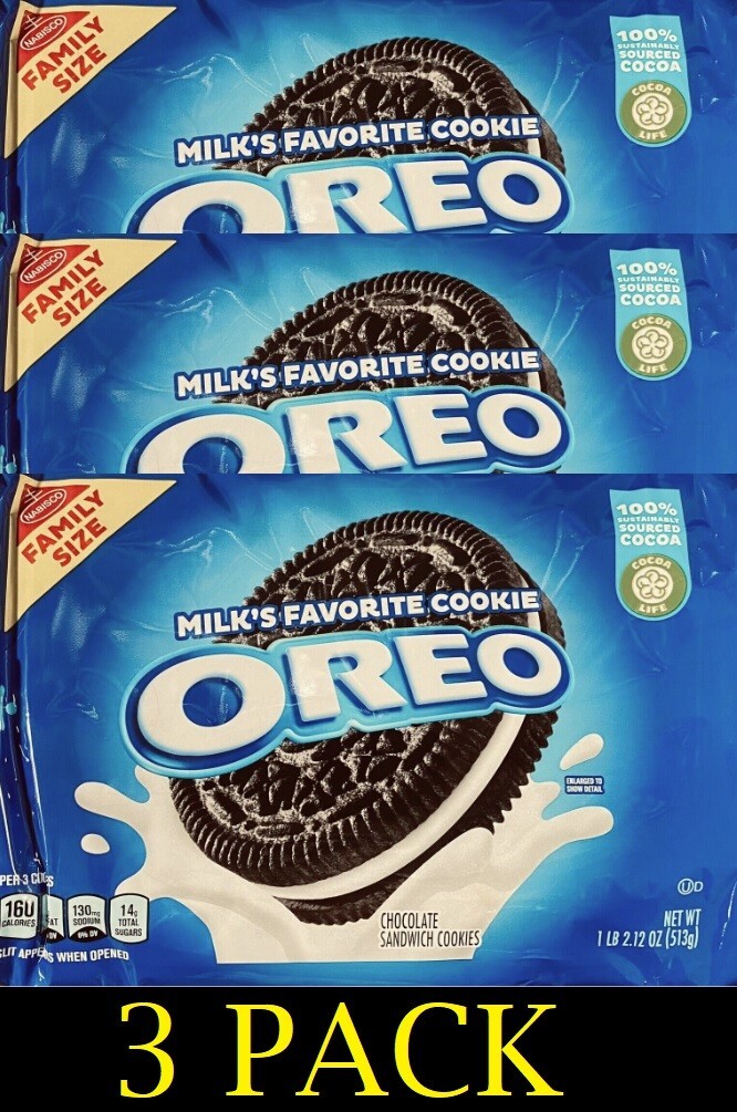 Oreo Cookies Package Sizes Oreo Original Cookies Sharing Pack 358.8 G