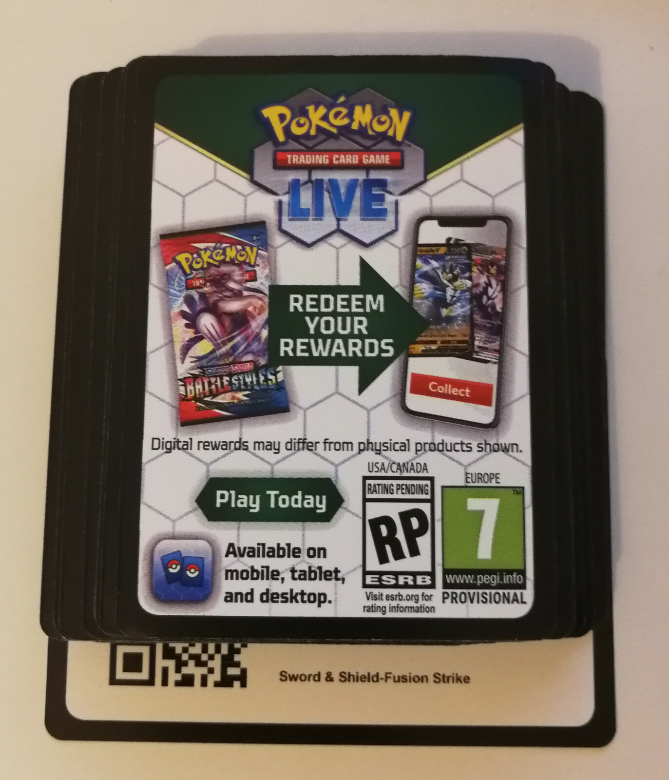 20x Pokemon TCG LIVE Booster Code Cards Fusion Strike Sent via Message ...