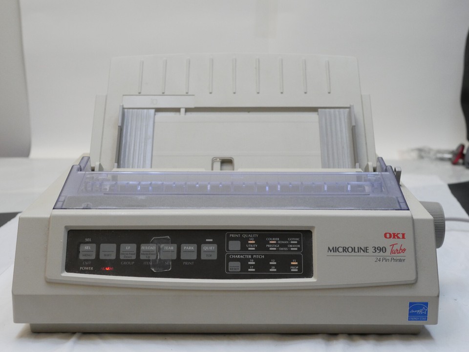 Oki MICROLINE 390 TURBO Standard Dot Matrix Printer 5031713314127| eBay