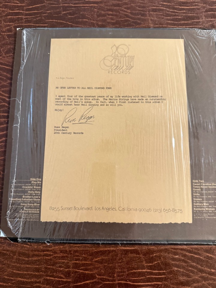 The Marina Strings Play Neil Diamond Solid Gold Songbook, LP (T-404) | eBay