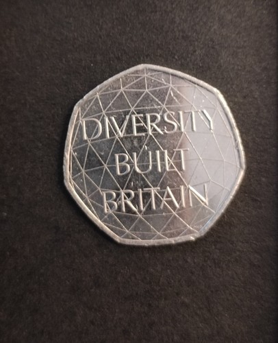 Very Rare Diversity Built Britain 50p Coin 2020. (1 unit) | eBay