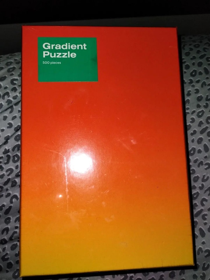 Gradient Puzzle by Bryce Wilner 500 Piece Puzzle NEW Sealed. | eBay