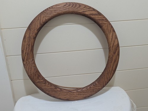 Vintage Round Oak Picture Frame | eBay