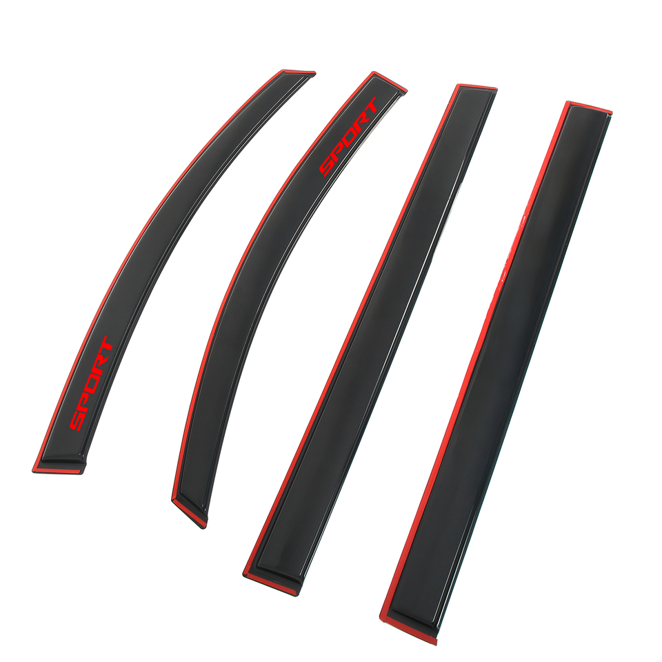 Fits 11-20 Toyota Sienna In-Channel Window Visor Rain Vent Guard Shade ...