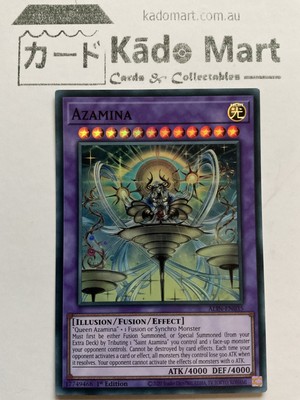 Azamina ALIN-EN035 Super Rare 1st Edition YuGiOh TCG Card | eBay Australia