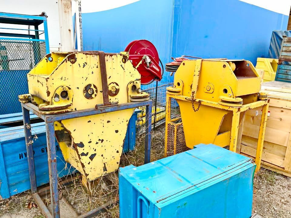 250 TON J&R 502-4-30 LIFT-N-LOCK HYDRAULIC BOOM GANTRY LIFT SYSTEM | eBay