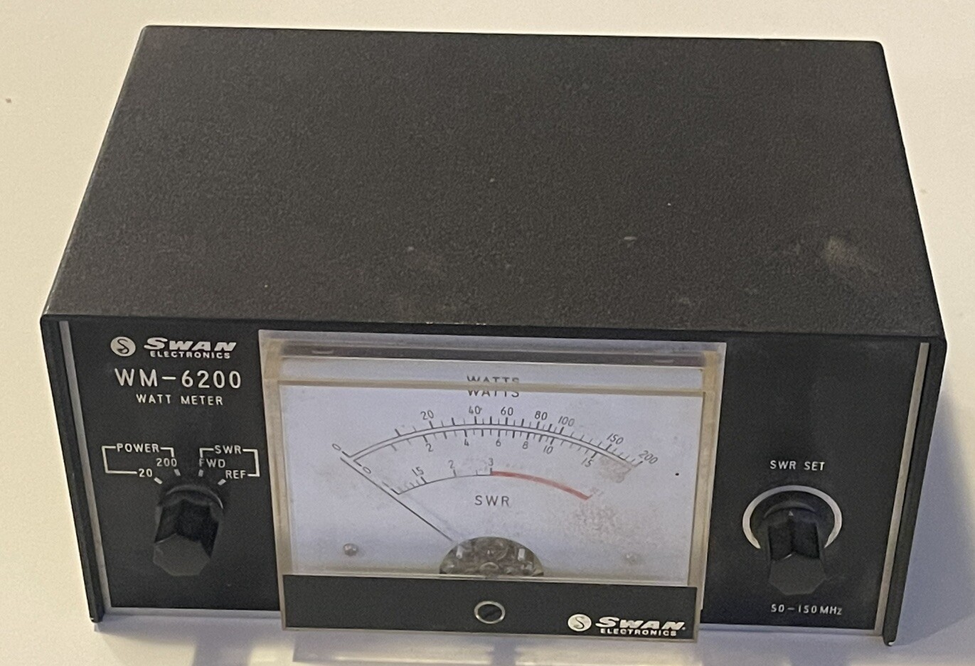Vintage SWAN WM-6200 Ham Radio SWR Power Watt Meter | eBay