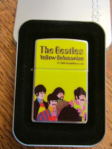 Beatles Zippo Lighter - Yellow Submarine ~ NEW IN TIN -1 | eBay
