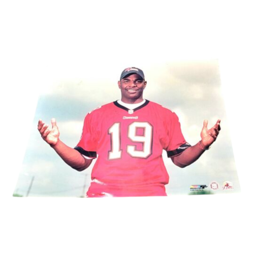 Vintage 2000 Keyshawn Johnson #19 Tampa Bay Buccaneers 8x10 Reprint ...