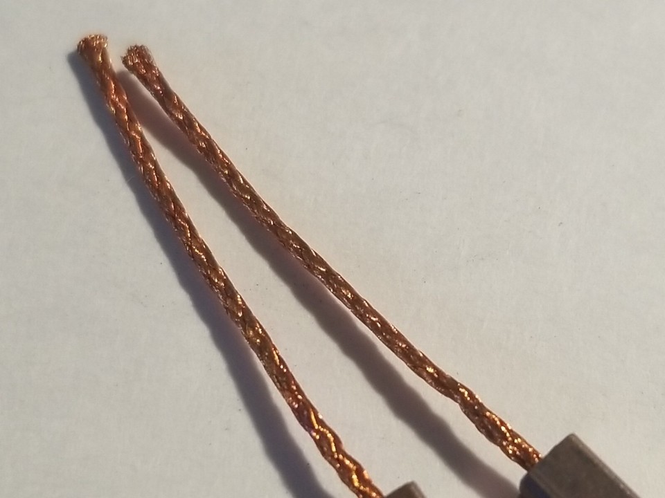 New NOS Vintage Lightspeed 540 Motor custom cut soft brush pair 4 RC ...