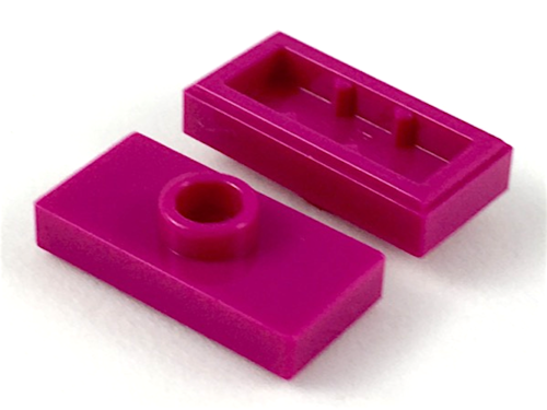 Lego 1 x 2 Plate Jumper 1 Stud w/ Bottom Stud Holder 15573 NEW X20 | eBay