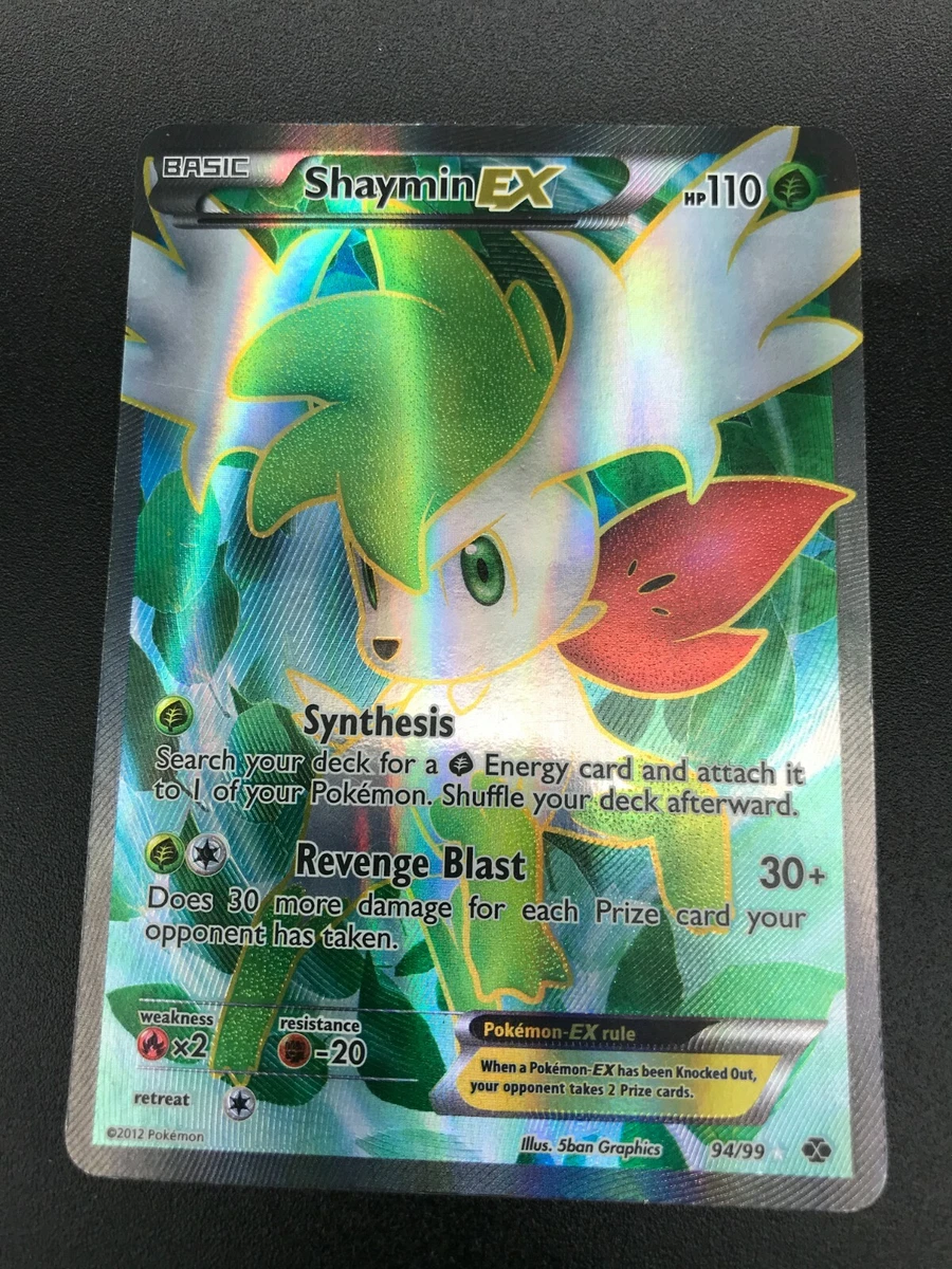 Shaymin Ex Pokemon Card
