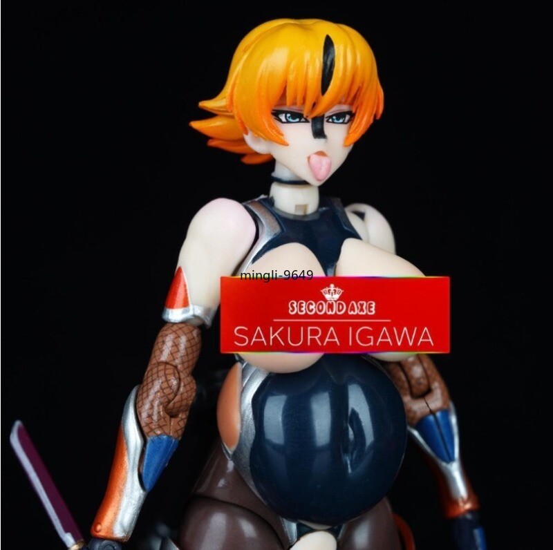 Native SECOND AXE Game ACTION Taimanin Igawa Sakura Action Figures Boxed Gift | eBay