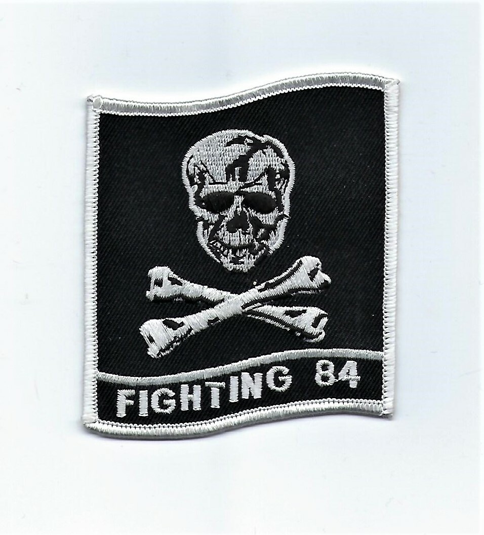 VF-84 Jolly Rogers F-14 Tomcat Squadron Patch (Miramar TOPGUN Maverick ...