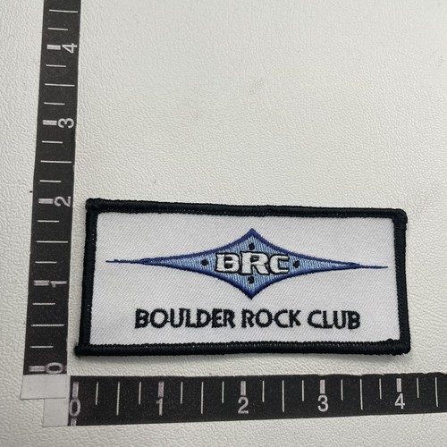 Colorado BRC BOULDER ROCK CLUB Patch 18RJ | eBay