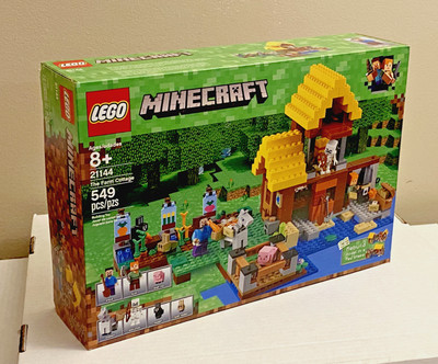 LEGO Minecraft 21144 The Farm Cottage RETIRED RARE MINIFIGS NEW Factory ...