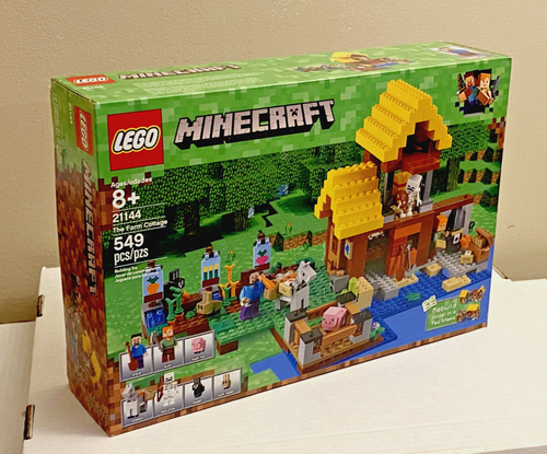 LEGO Minecraft 21144 The Farm Cottage RETIRED RARE MINIFIGS NEW Factory ...