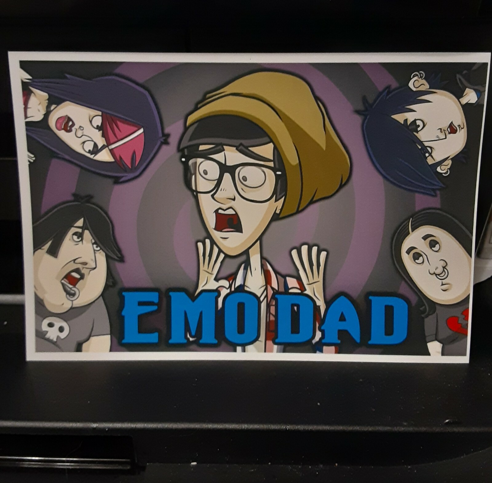 Emo Dad Postcards (Matte Paper) | eBay