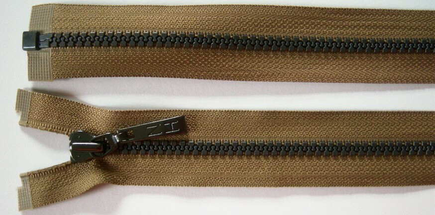 YKK or Dulon 28" One Way Separating Zippers Vislon Made in USA Jackets ...
