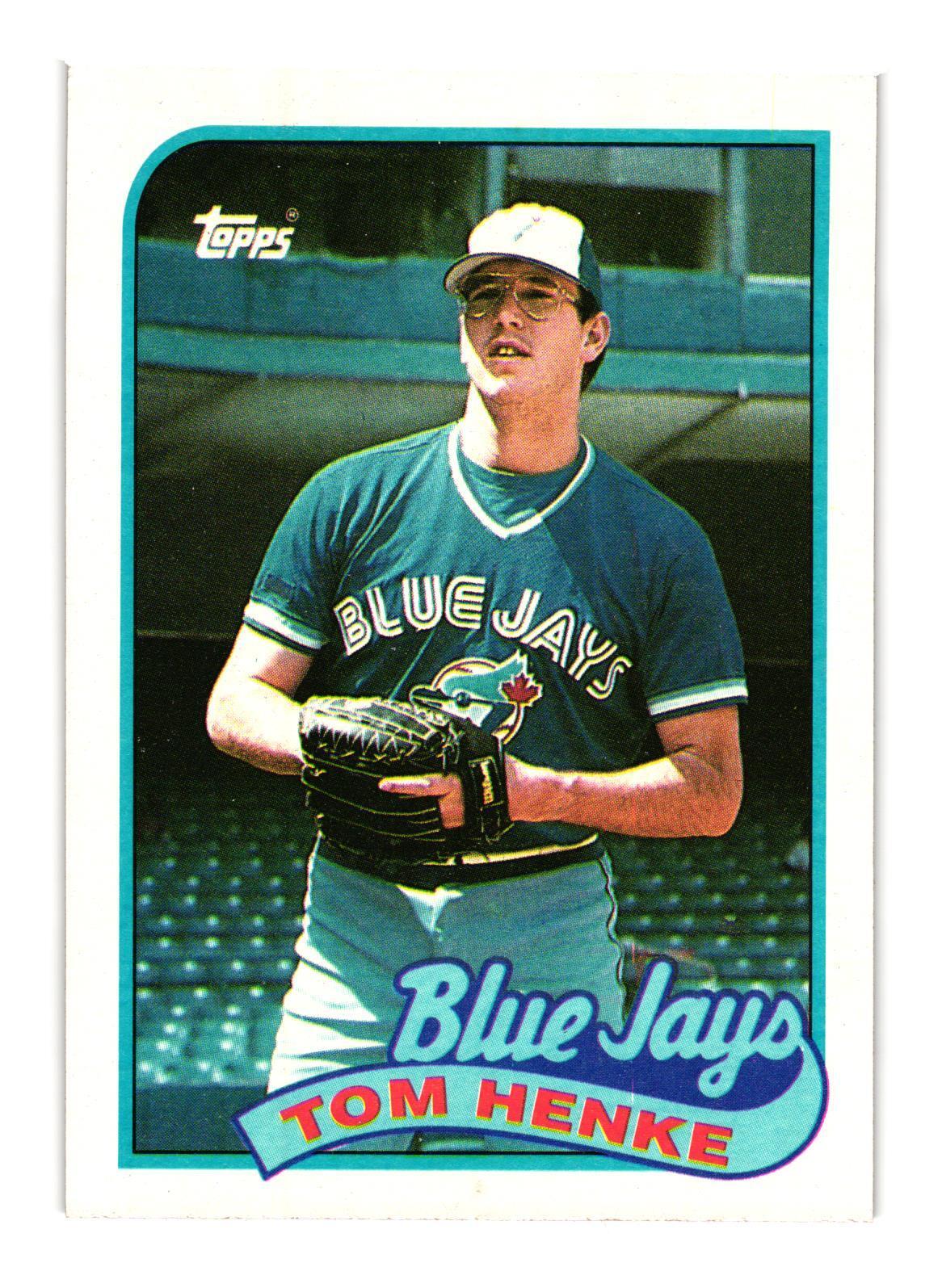1989 Topps #75 Tom Henke Toronto Blue Jays | eBay