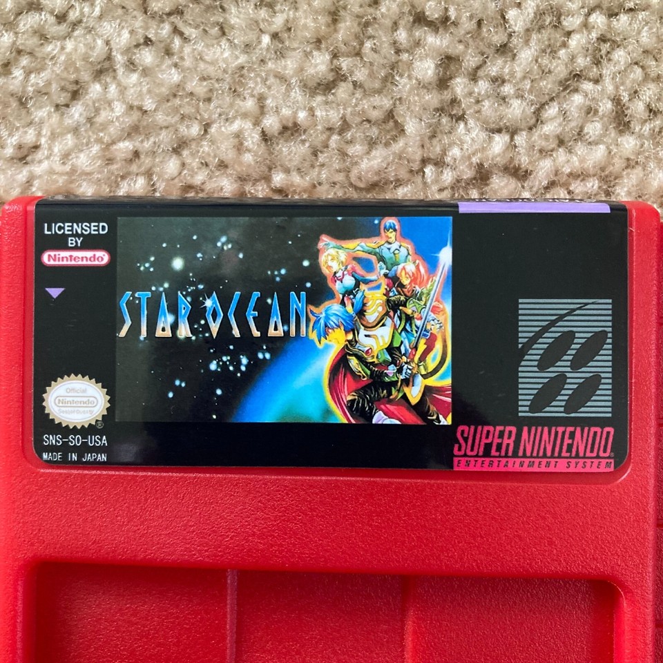 Star Ocean SNES 16-Bit Rom Game Cart USA NTSC English | eBay