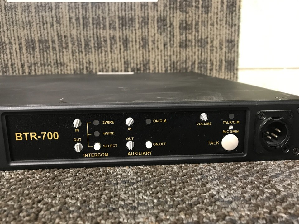 RadioCom (Telex) BTR-700 Single-Channel VHF Wireless Intercom Station Parts Only | eBay