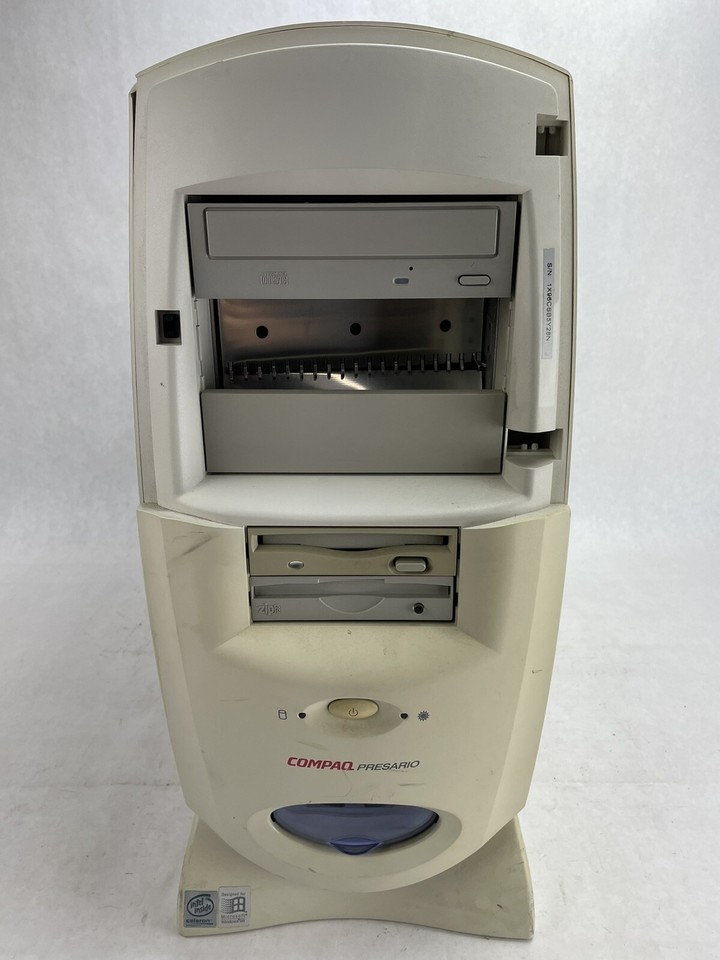 Compaq Presario CM1001 MT Intel Celeron 466HMz 192MB RAM No HDD No OS ...