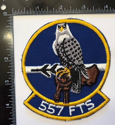 USAF US Air Force 557th FTS Fighter Training Squadron Patch | eBay