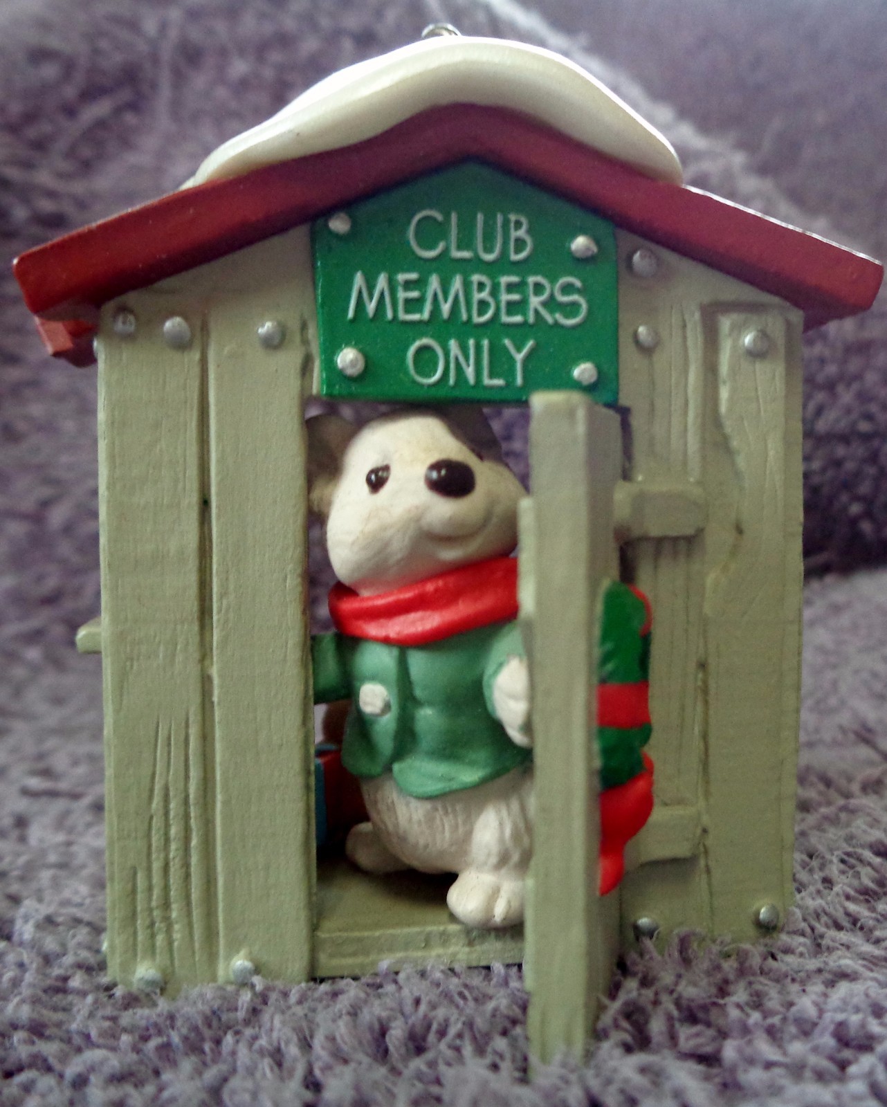 Hallmark Keepsake Ornament Collector's Club "Club Members Only ...