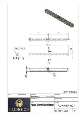 Replacement Neslein Tool Makers Chest Drawer | Grelly UK