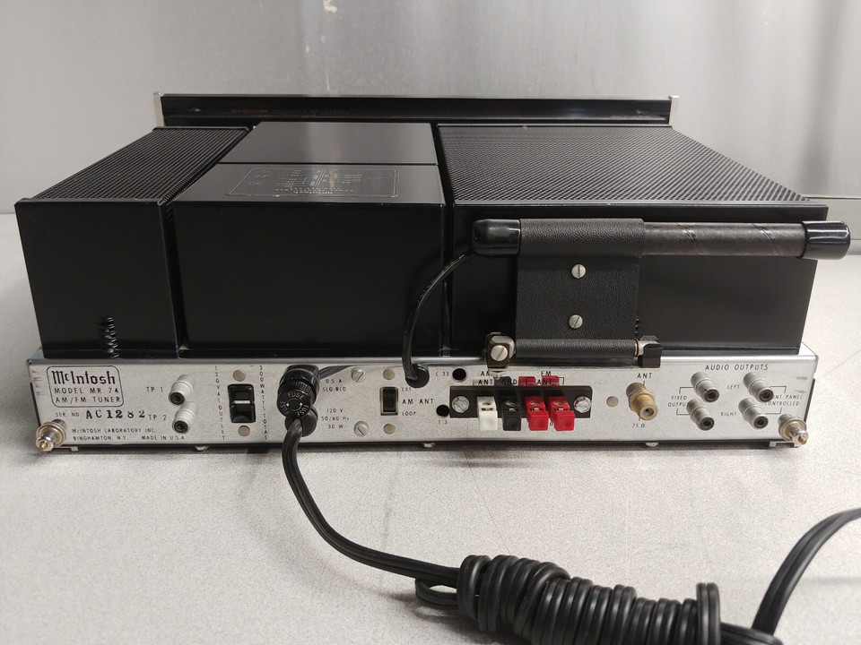 McIntosh MR74 Stereophonic AM/FM Tuner Solid State | eBay