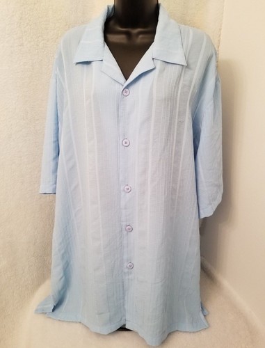 Maltos Mens Shirt Size XXL 2XL 2X Large Blue Striped | eBay
