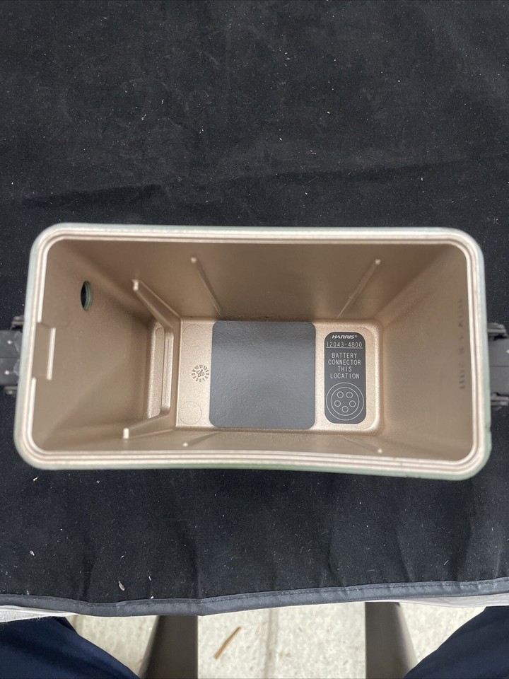 HARRIS FALCON III MP RADIO BATTERY BOX FOR RF-7800M-MP PRC-117G - US ...