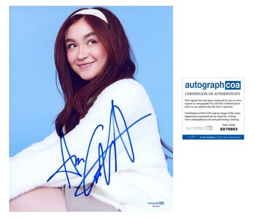 Anna Cathcart "XO, Kitty" AUTOGRAPH Signed Autographed 8x10 Photo B ...